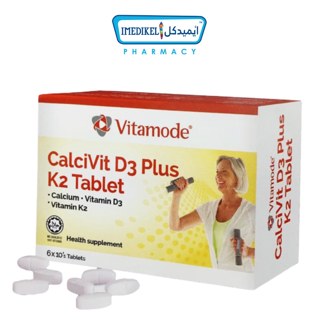 VITAMODE CALCIVIT D3 PLUS K2 TABLET | Shopee Malaysia