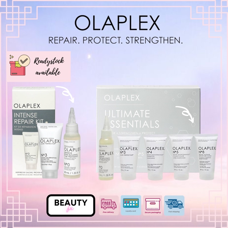 OLAPLEX Hair Repair Trial Kit (4 x 30ml) Travel size / Intense Repair ...