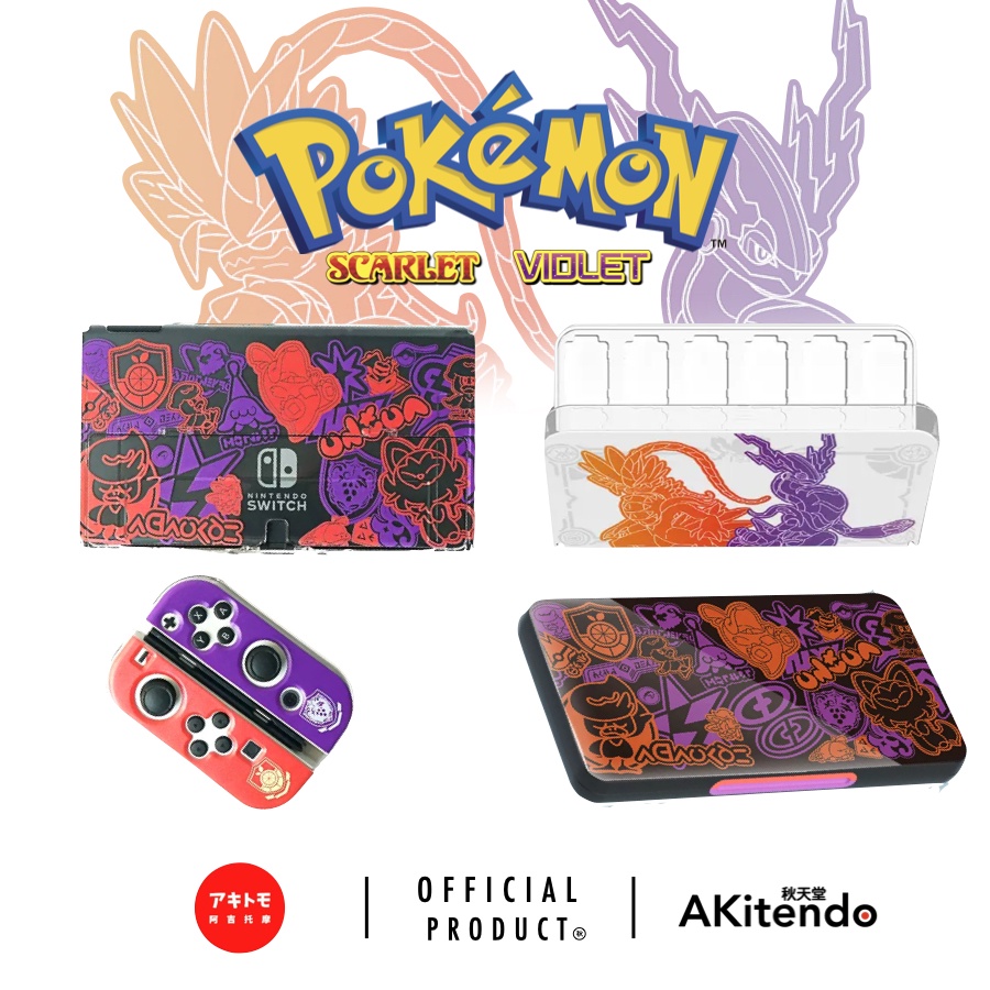 Pokemon Scarlet & Violet Case / Dock Cover / Game Card Case for ...