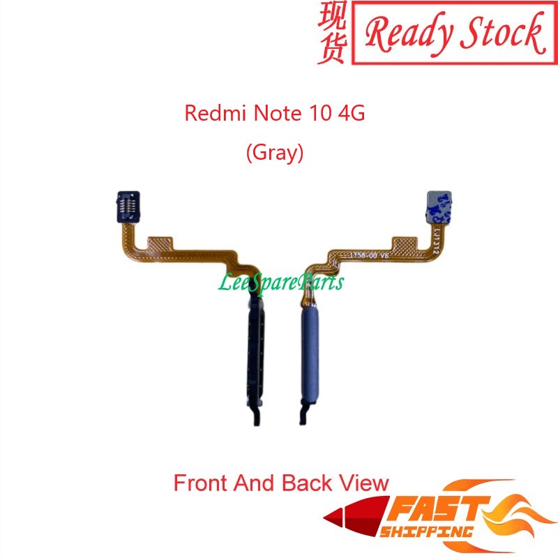 Xiaomi Redmi Note 10 4G 5G / Redmi Note 10 Pro 4G Fingerprint Sensor ...