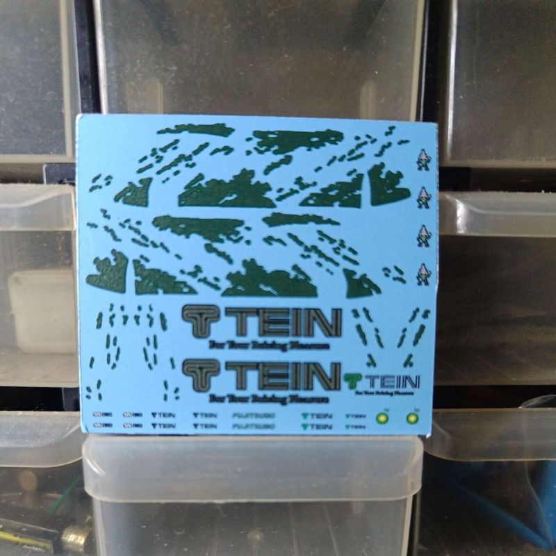 White Toner Decal Pre Cut 1/64 ( PERT , Ralli Art , Greddy , Tein ...