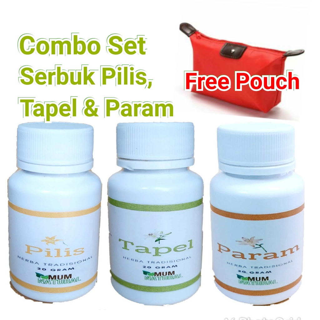 Pilis, Tapel, Param (Serbuk) Herba Tradisional Untuk Ibu Selepas ...