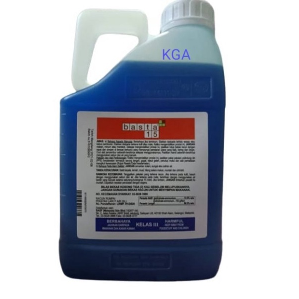 5L BASTA 15 BAYER BASF GLUFOSINATE AMMONIUM 13.5% / RUMPUT | Shopee ...
