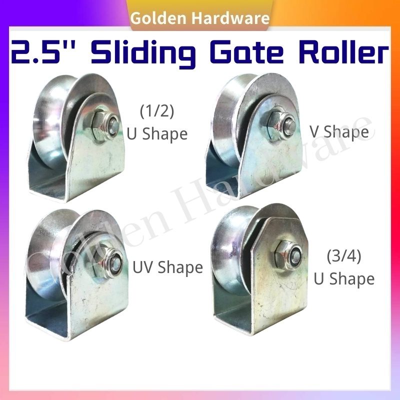 2" 1/2 Sliding Gate Roller Auto Gate Roller Gate Roller Bearing Roda ...