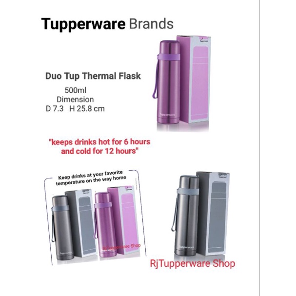 (READY STOCK)Duo Tup Thermal Flask 500ml | Shopee Malaysia