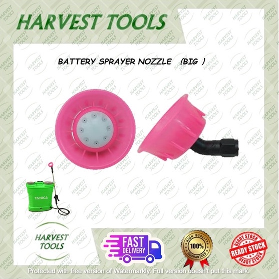 [ READY STOCK ] BATTERY SPRAYER NOZZLE (BIG FLOWER) | Shopee Malaysia