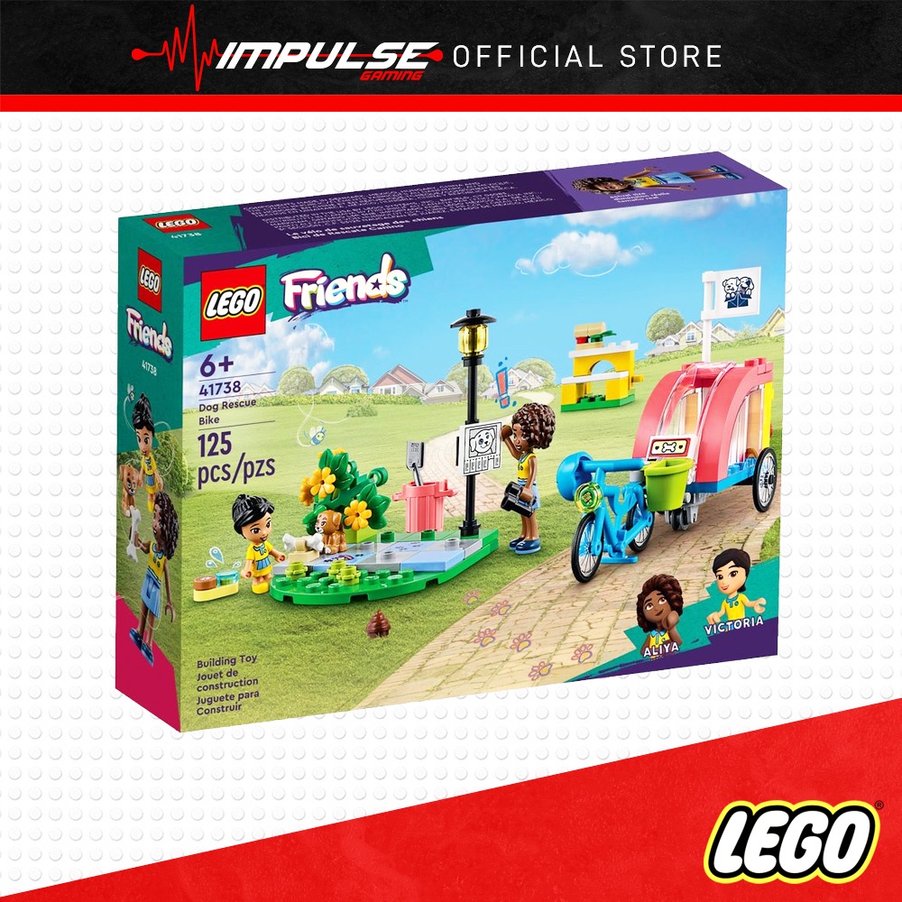 LEGO 41738 Friends - Dog Rescue Bike | Shopee Malaysia