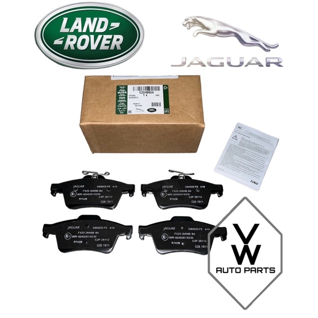 ( 100% ORIGINAL ) GENUINE REAR DISC BRAKE PAD FOR JAGUAR XE XF X-PACE X ...