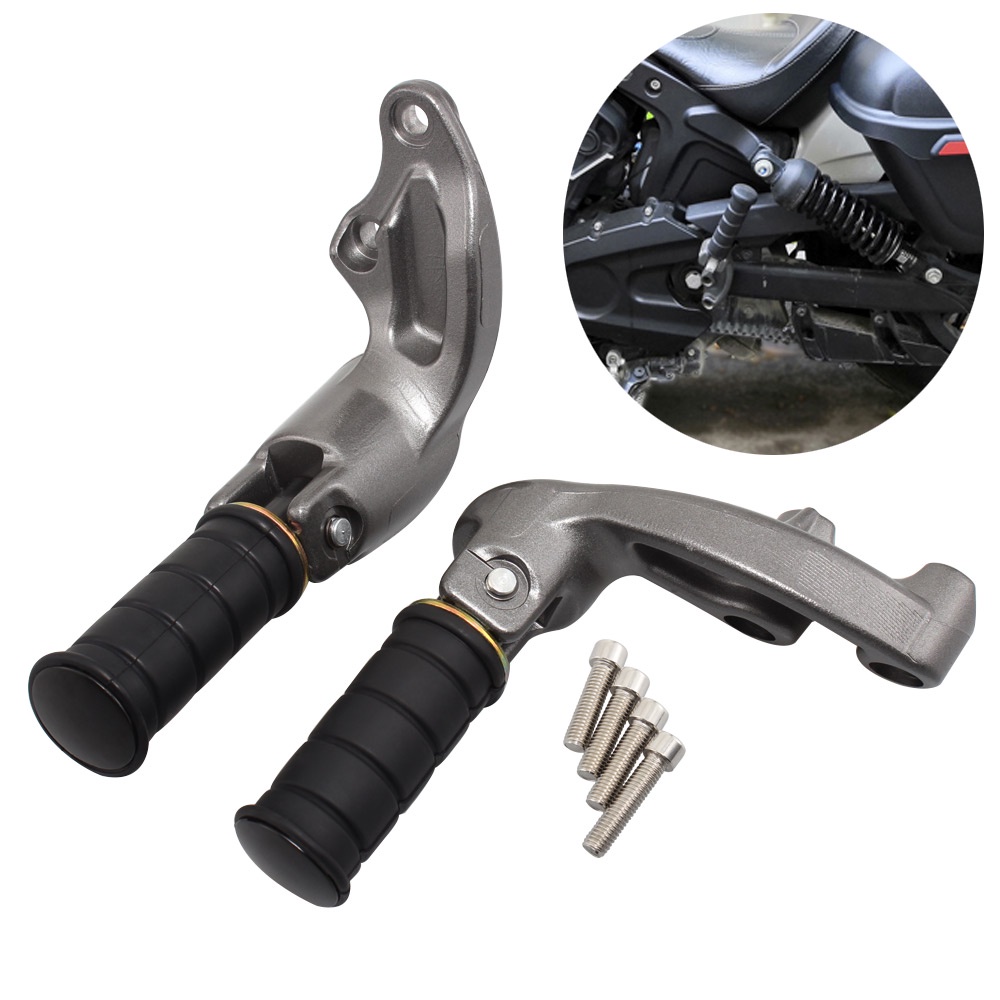 Motorcycle Rear Passenger Foot Pegs Footrest Mount Bracket For Indian ...