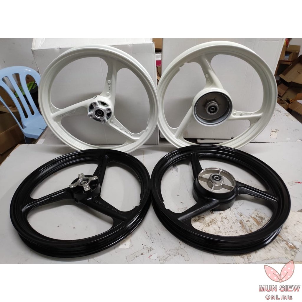 Sport Rim Wheel (Enkei) 3 Batang Yamaha Lc135 Lagenda 110 Lagenda 115 ...