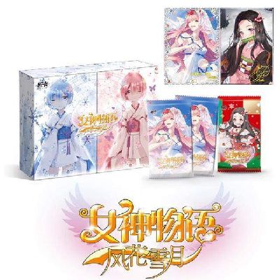 2023 New Goddess Story Card Rem Ram Box Anime Collection Cards | Shopee ...