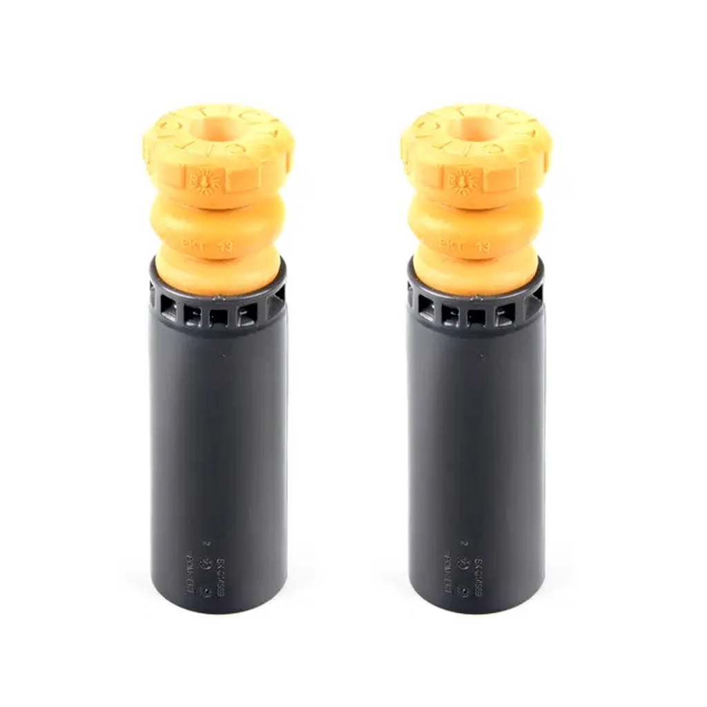 5Q0511358G OF 2PCS VW REAR ABSORBER BUSH DAMPER AND COVER FOR AUDI A3 ...