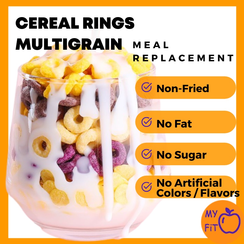 Myfit Cereal ring oat diet multigrainz breakfast milk ready to eat meal ...