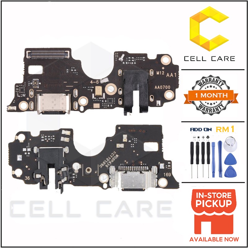 CellCare Charging Board USB Port Flex Cable Ribbon Compatible For OPPO ...