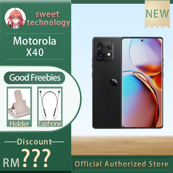 Motorola X40 / Motorola edge X40 Snapdragon 8Gen2 125W charger Motorola X30 | Shopee Malaysia