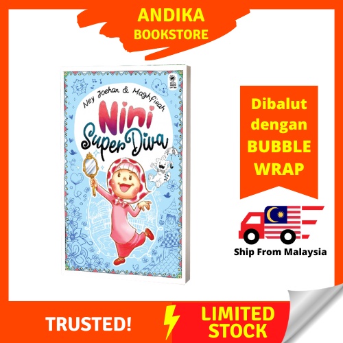 Buku Nini Super Diva oleh Ney Joehan, Maghfirah Rifaad Buku Siri Komik M Bacaan Remaja Kanak ...