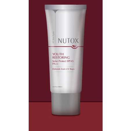 Nutox youth restoring solar protect spf45 PA++ (30ml) | Shopee Malaysia