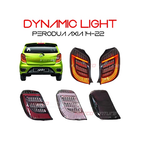 🔥READY STOCK!🔥 PERODUA AXIA | 14-22 | DRAGON SCALE | 龙鳞 | DYNAMIC TAIL ...