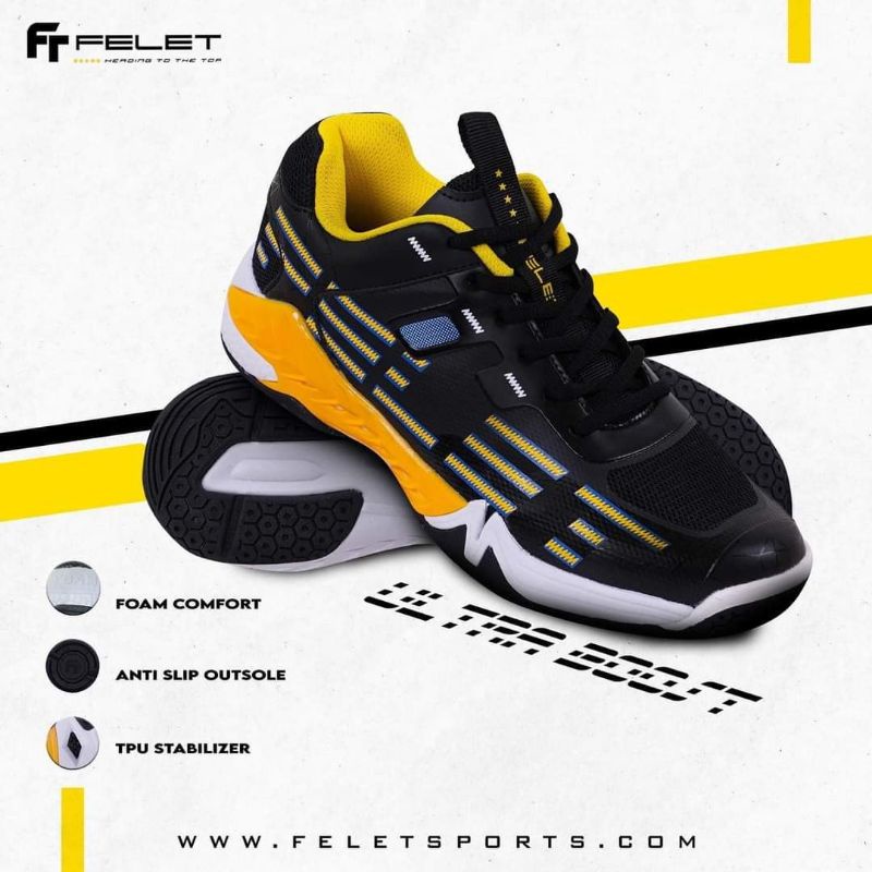 Felet Badminton Indoor Shoes FELET ULTRABOOST / FT BOOST 1.0 | Shopee ...