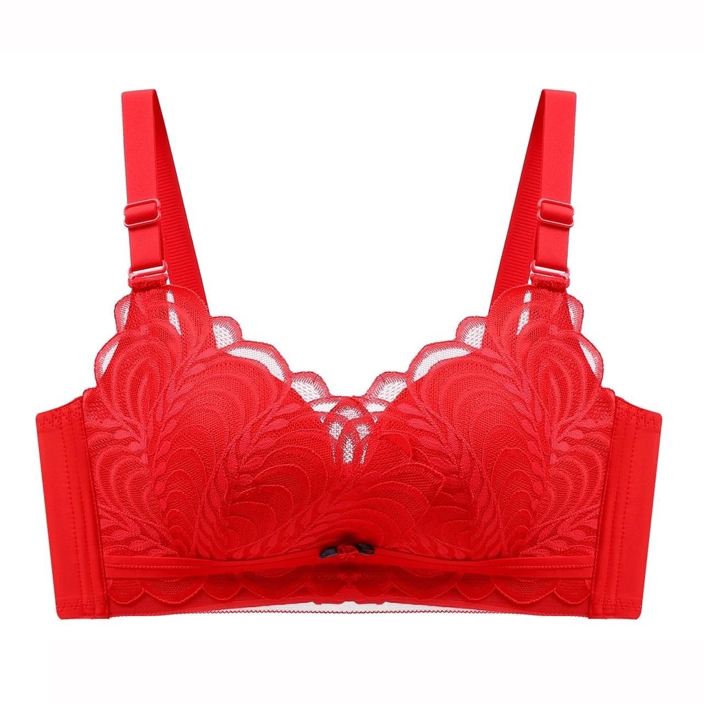 Small Breasts Women Bra Push Up No Rims Look Bigger Beautiful Back 4595