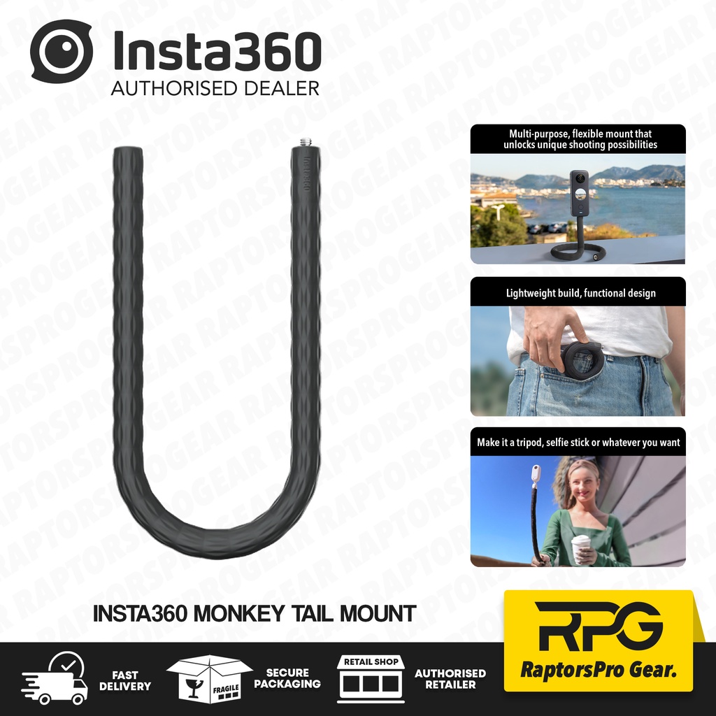 [READY STOCK] - Insta360 Monkey Tail Mount | Shopee Malaysia