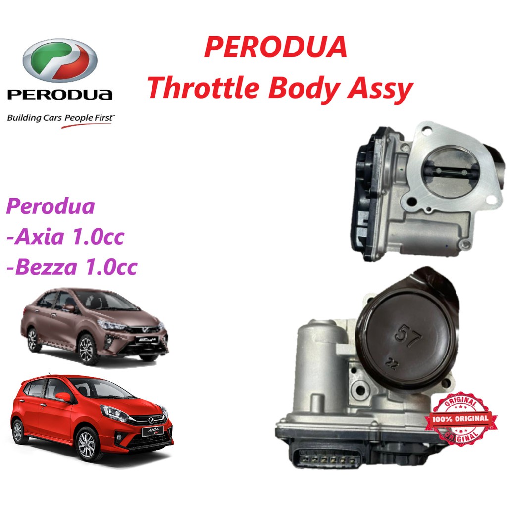 Original Perodua Genuine Axia 1.0 /Bezza 1.0 (2016-2022) Throttle Body ...
