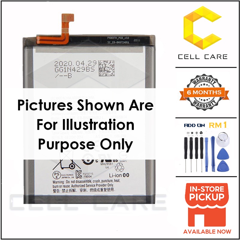 Battery Compatible For SAMSUNG NOTE 10 PLUS N975F N975 EB-BN972ABU ...