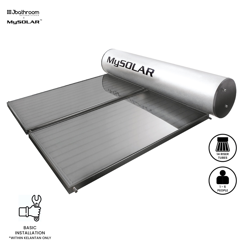 MySOLAR solar water heater (Free basic installation within Kelantan ...