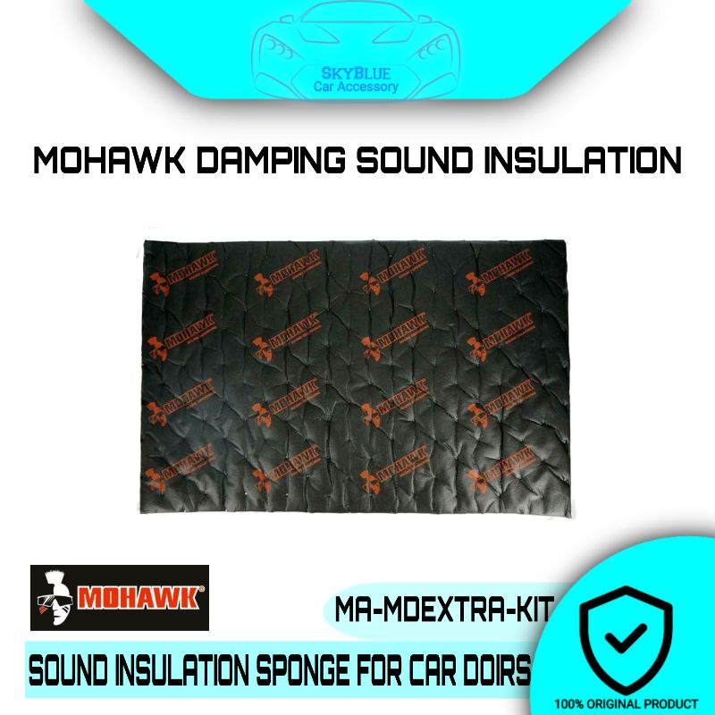 MOHAWK Car Audio Damping Sound Insulation - EXTRA-02K | Shopee Malaysia