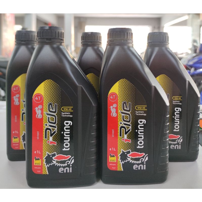 [ Clear Stock ] ENI I-Ride Touring Synthetic Technology 4T Oil 10W-40 ...