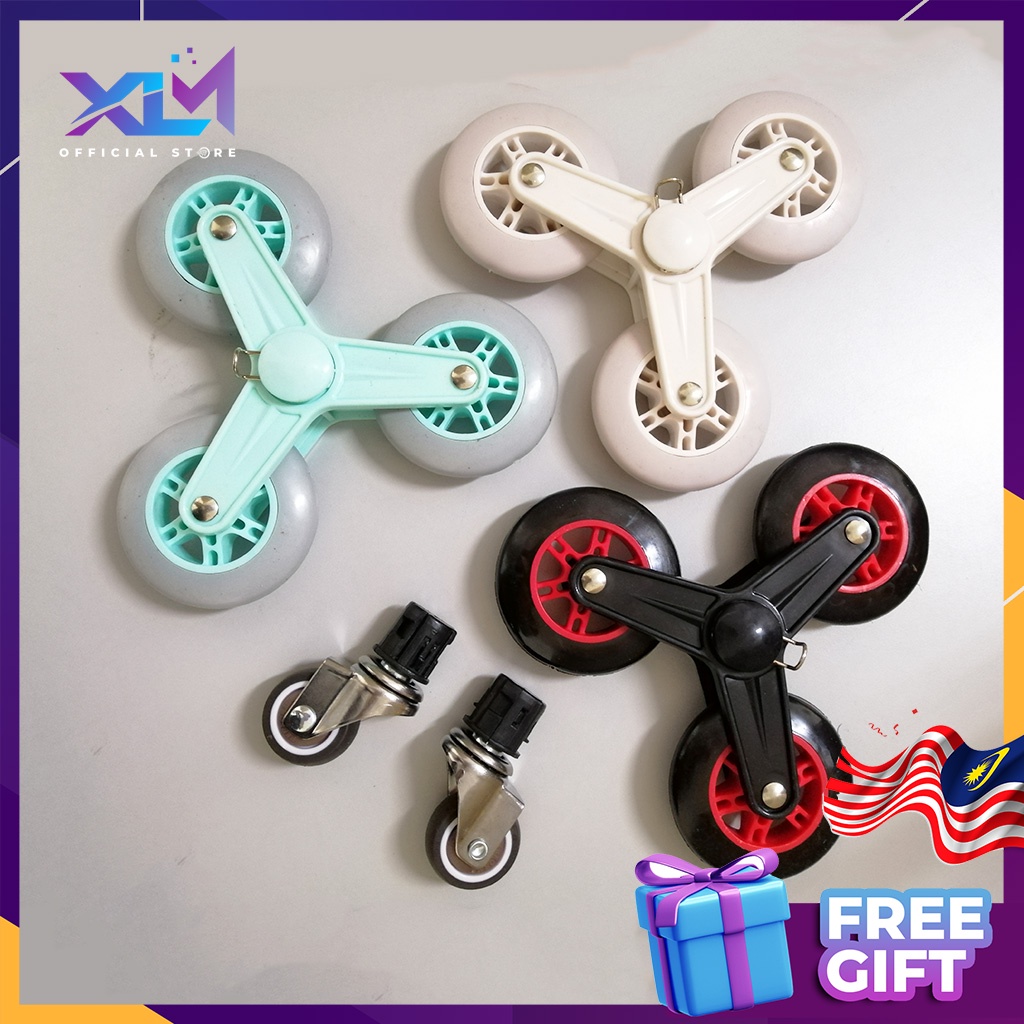 XLM 1 PC SPARE TROLLEY WHEEL/ SMALL WHEEL/CASTER ROLLER/ RUBBER WHEEL ...