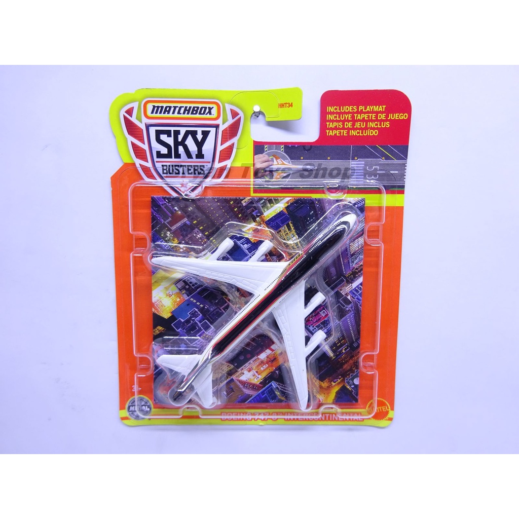 Matchbox Sky Busters Boeing 747-8 Intercontinental Airplane | Shopee ...