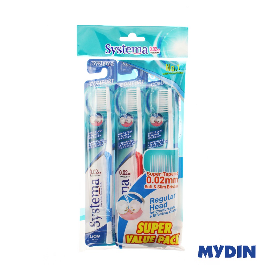 Systema Toothbrush Value Pack - 3 Variants | Shopee Malaysia