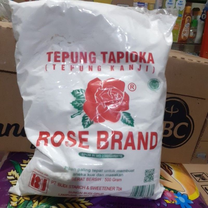 MAWAR Rose brand Tapioca kanji flour Rose brand rosebrand original 500 ...