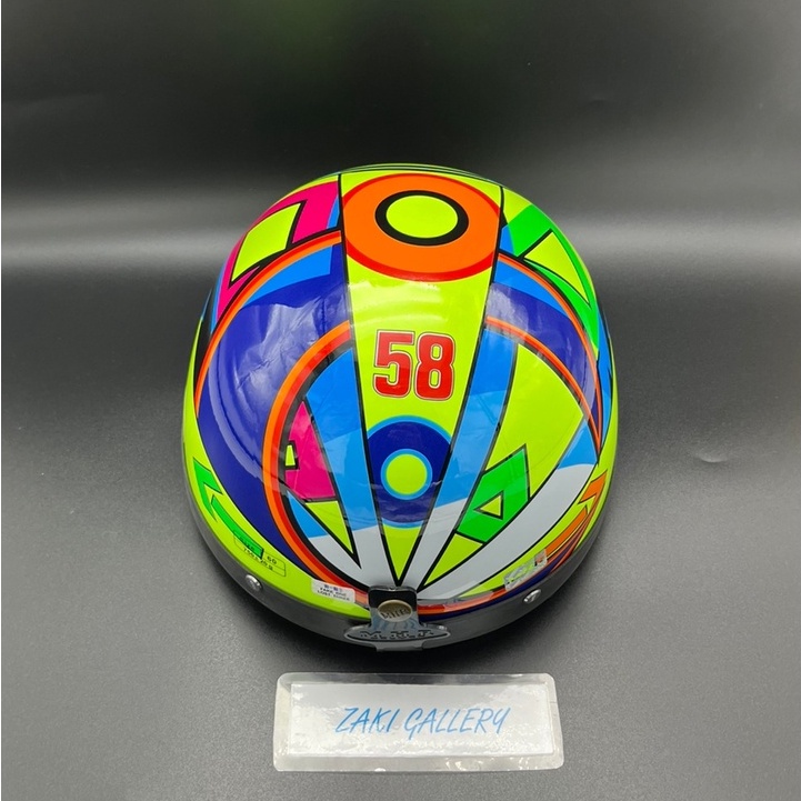 100%ORIGINAL MHR Half III Steng Kura Kura Half Cut Ninja Turtle Helmet ...