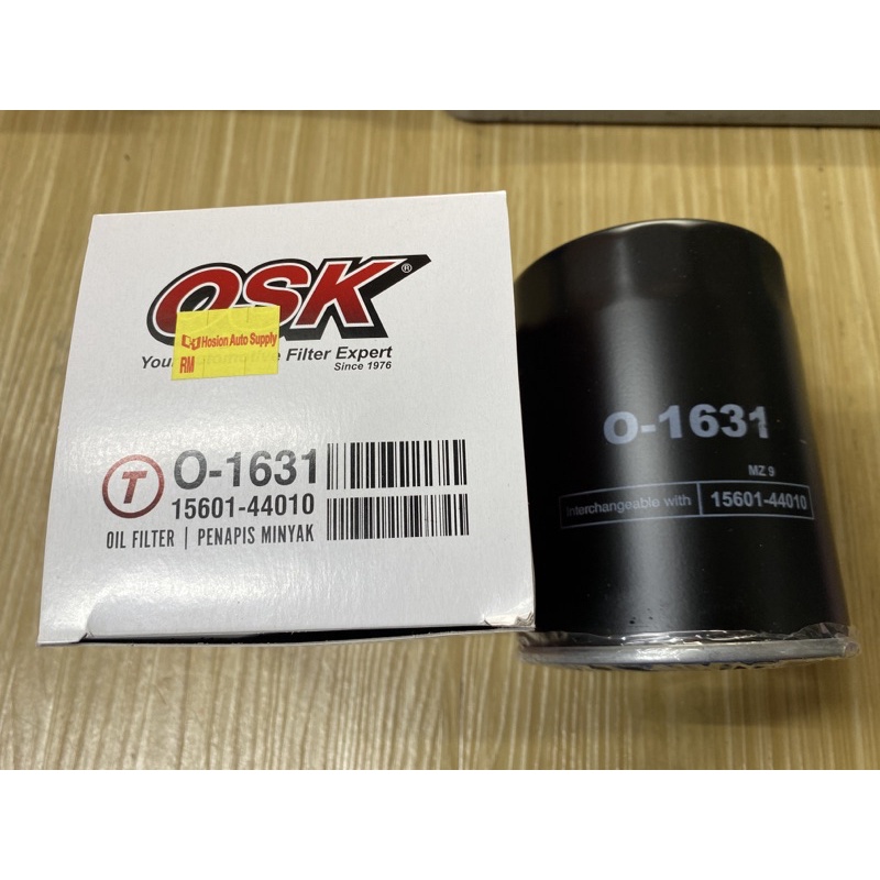 OSK O-1631 Ford Ranger WL, TOYOTA LH80 Oil Filter 15601-44010 | Shopee ...