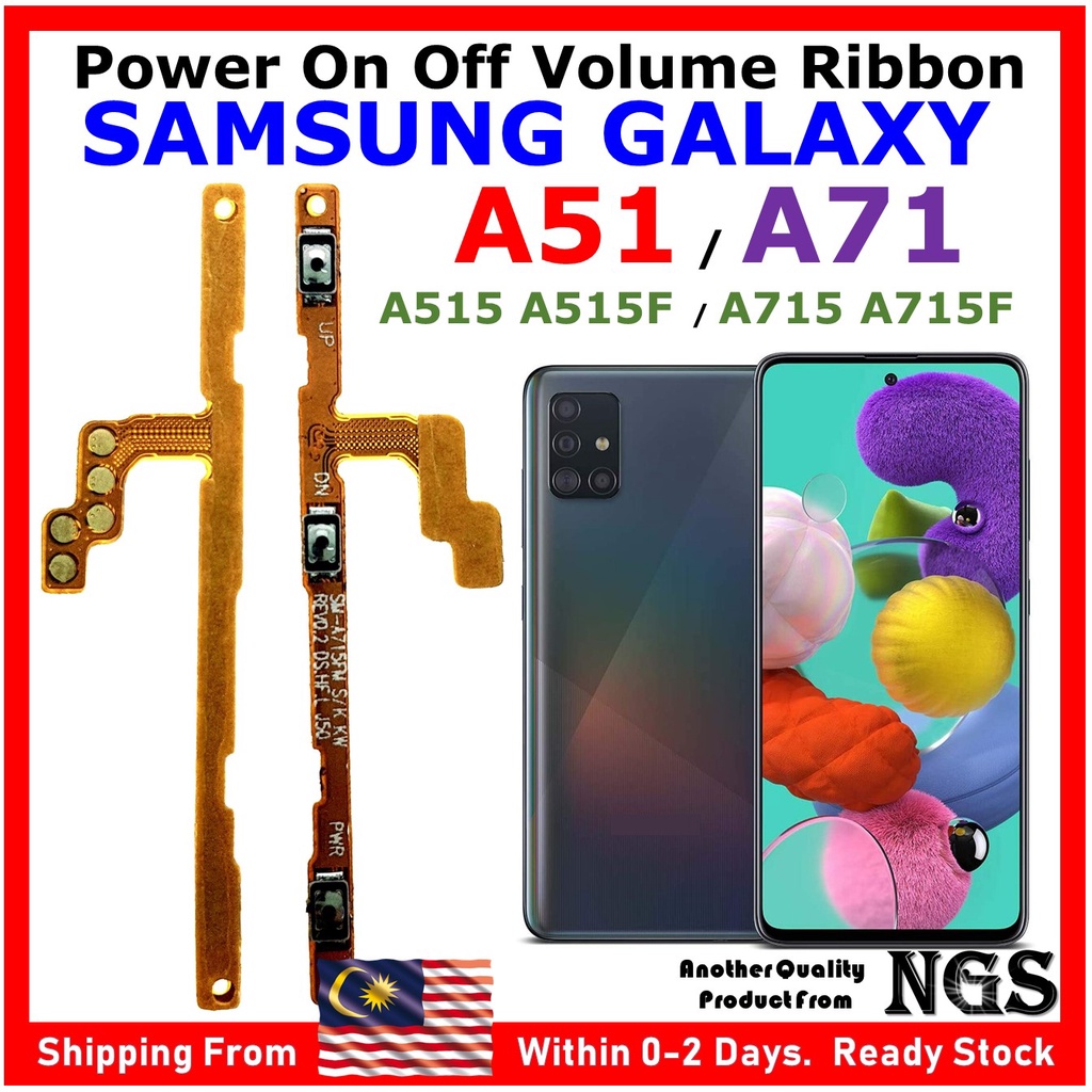 ORl NGS Brand Power On Off Ribbon / Volume Flex Cable Ribbon Compatible ...