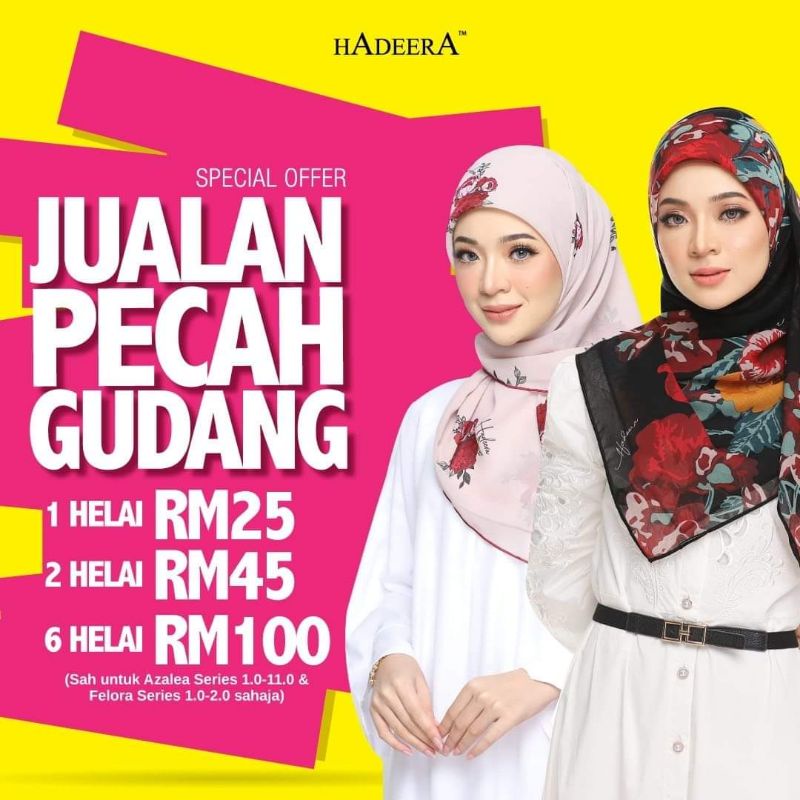 JUALAN PECAH GUDANG BY HADEERA (FELORA 1.O) | Shopee Malaysia