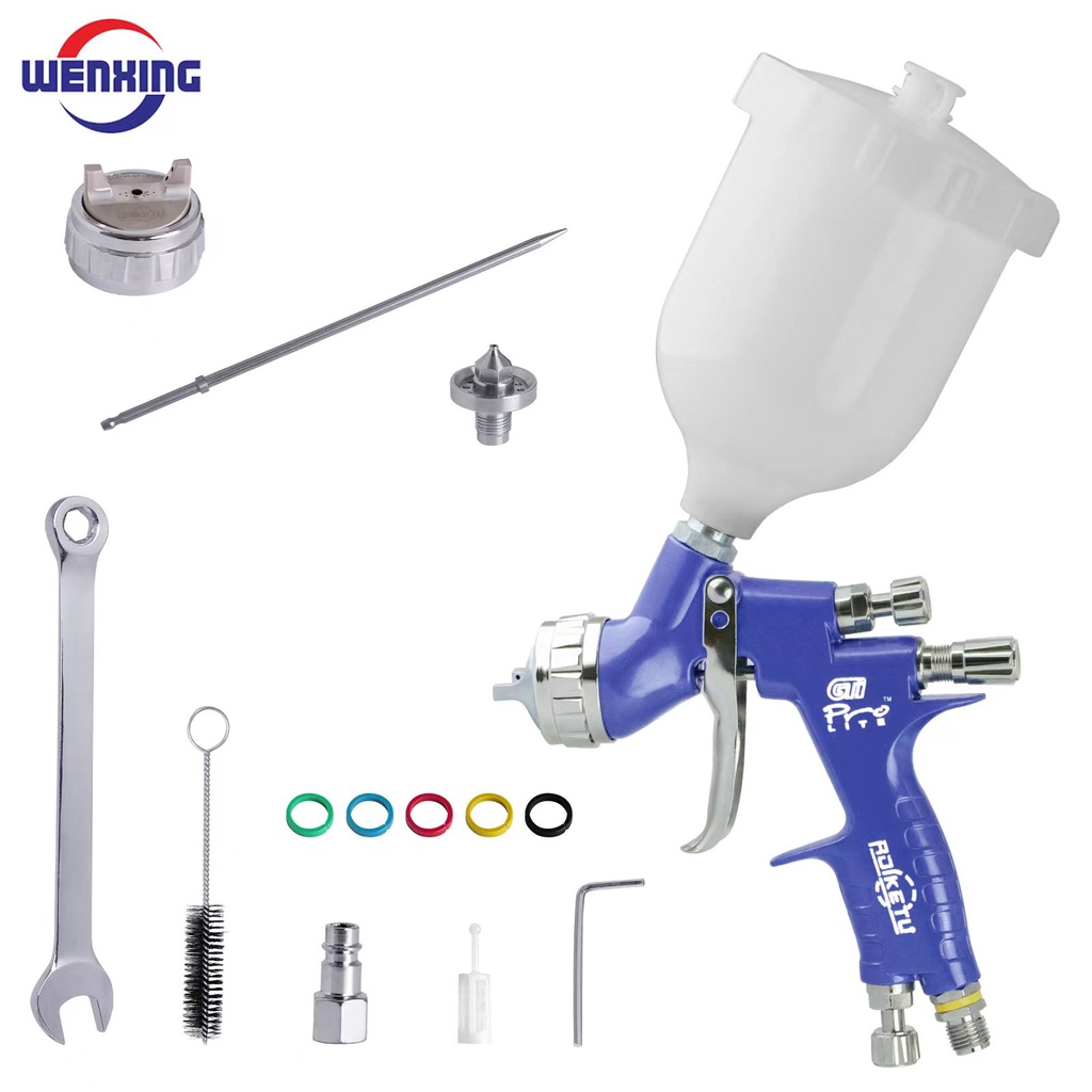 New Spray Gun GTI Pro Painting Gun 1.3mm Nozzle Paint Gun Water Based ...