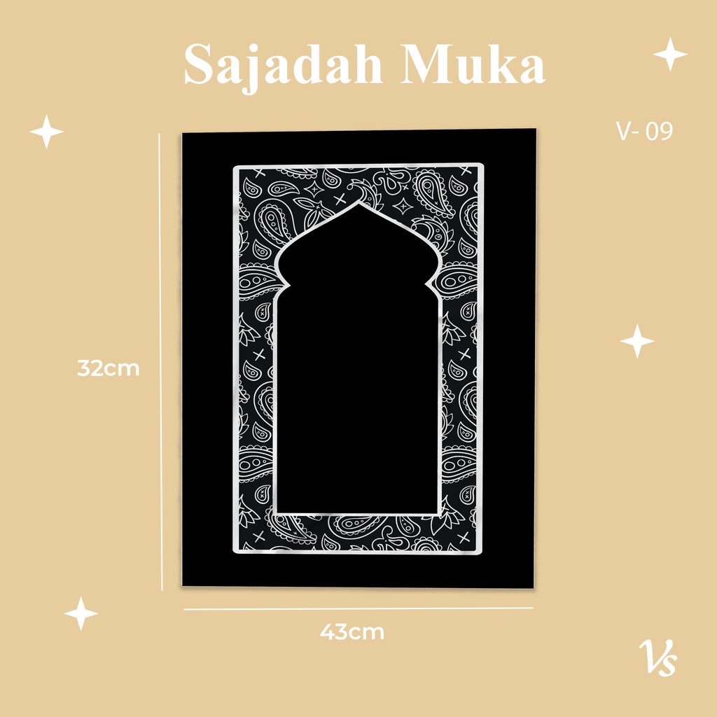 Prostrate Prayer Rug/Mini Head Prayer Rug/Face Prayer Rug/Small Prayer ...