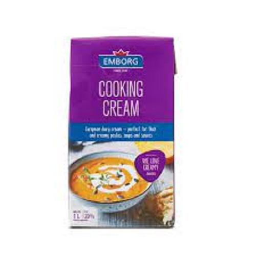 Emborg Pasteurized Cooking Cream 1l (20% Fat) | Shopee Malaysia