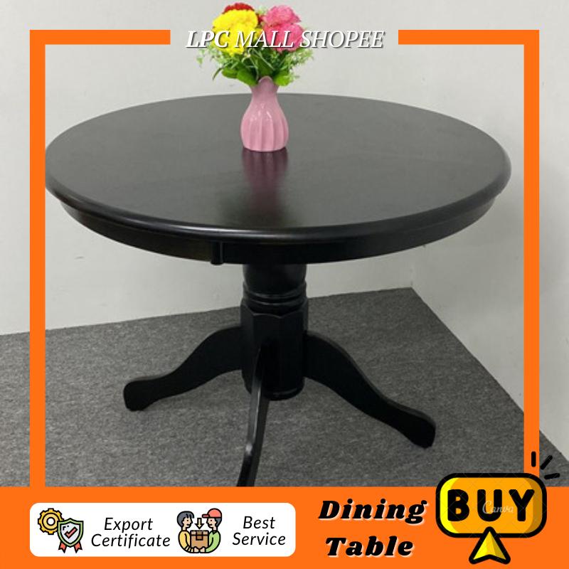 LPC Mall 2.5ft /3x5ft / 4ft /4.5ft Round Dining Table Murah Cantik ...