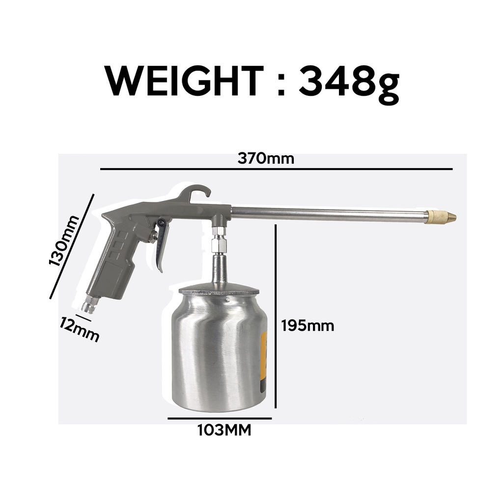 750ml Washing Gun Cleaning Decontamination Water Gun With Aluminium ...