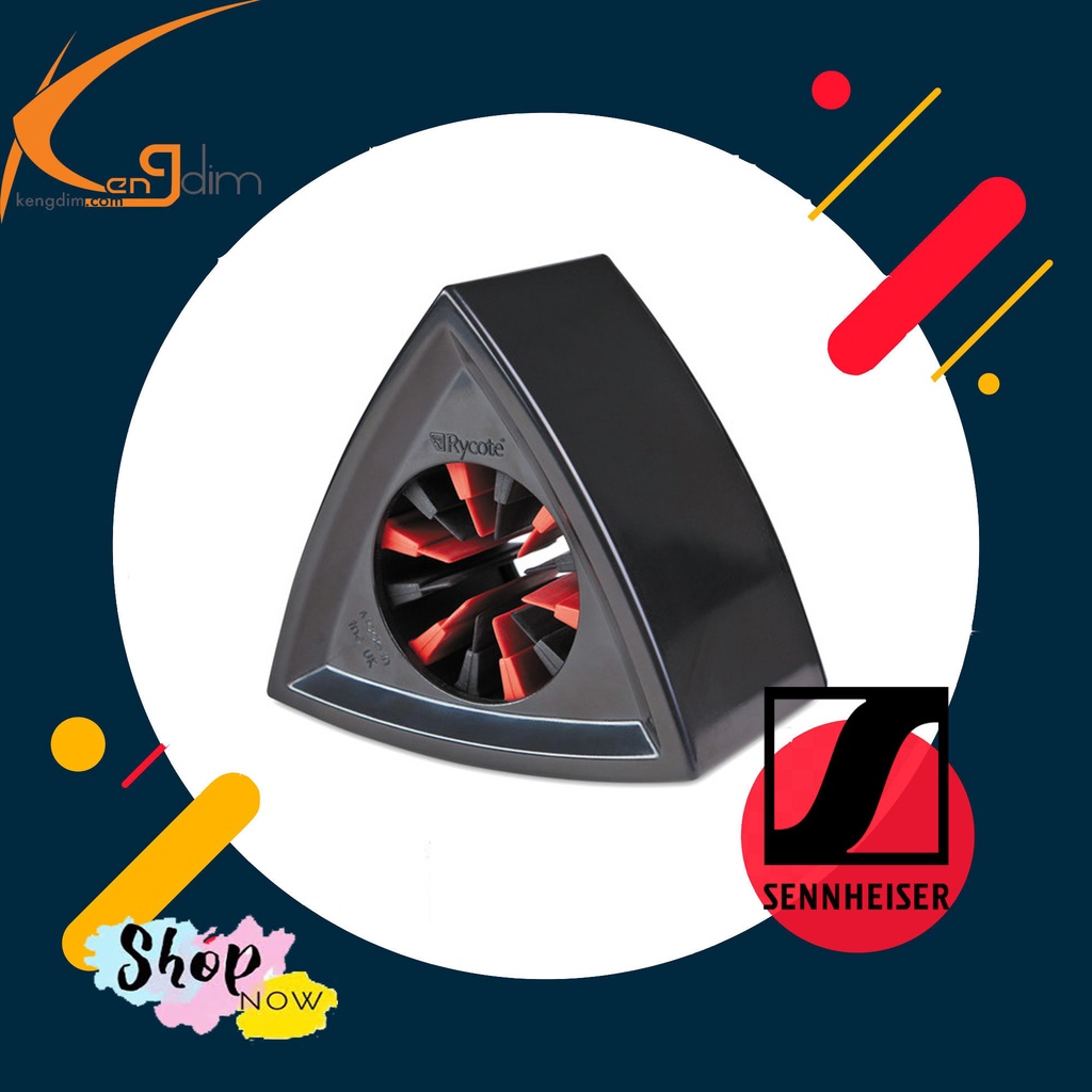 Sennheiser Triangle Mic Flag (Black/White) | Shopee Malaysia