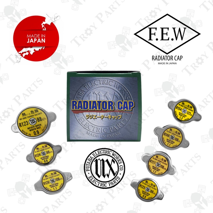 Original FEW / HKT 100% Made In Japan Coolant Radiator Cap R123 R124 ...