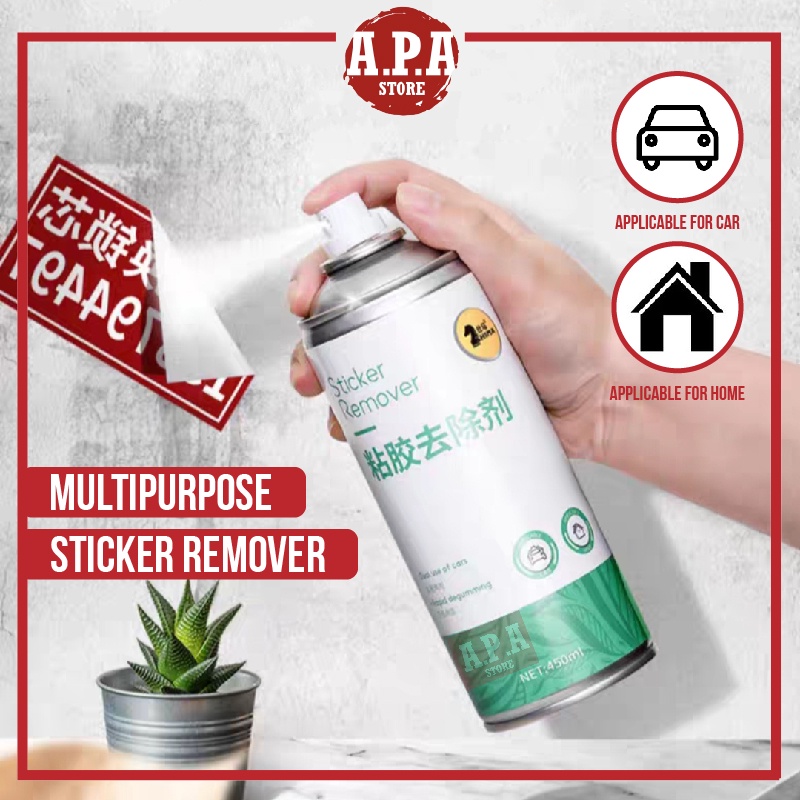 APA Multipurpose Adhesive Remover Glue Tape Sticker Remover Spray ...