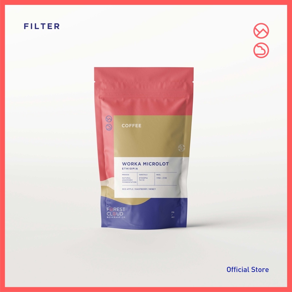 Forest Cloud Ethiopia Worka Microlot (Anaerobic Fermentation) Freshly ...