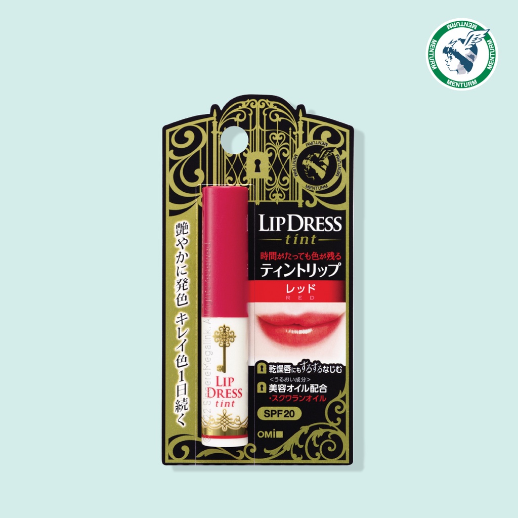 Omi Brotherhood Menturm Lip Dress Tint Red (2g) | Shopee Malaysia