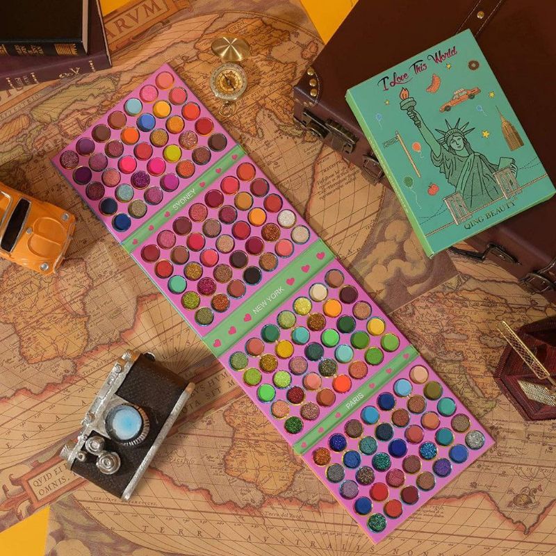 140 Colors Big Eyeshadow Palette Matte Shimmer And Gliter | Shopee Malaysia