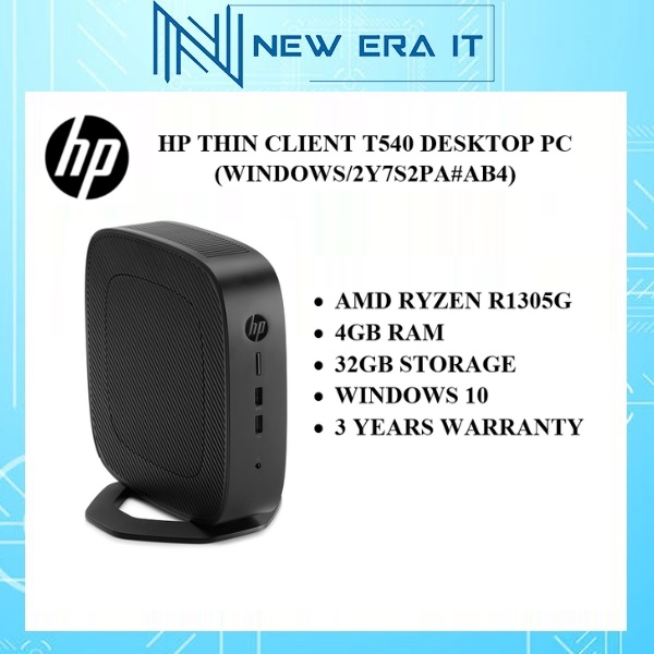 HP T540 THIN CLIENT COMMERCIAL DESKTOP PC (WINDOWS/2Y7S2PA#AB4 ...